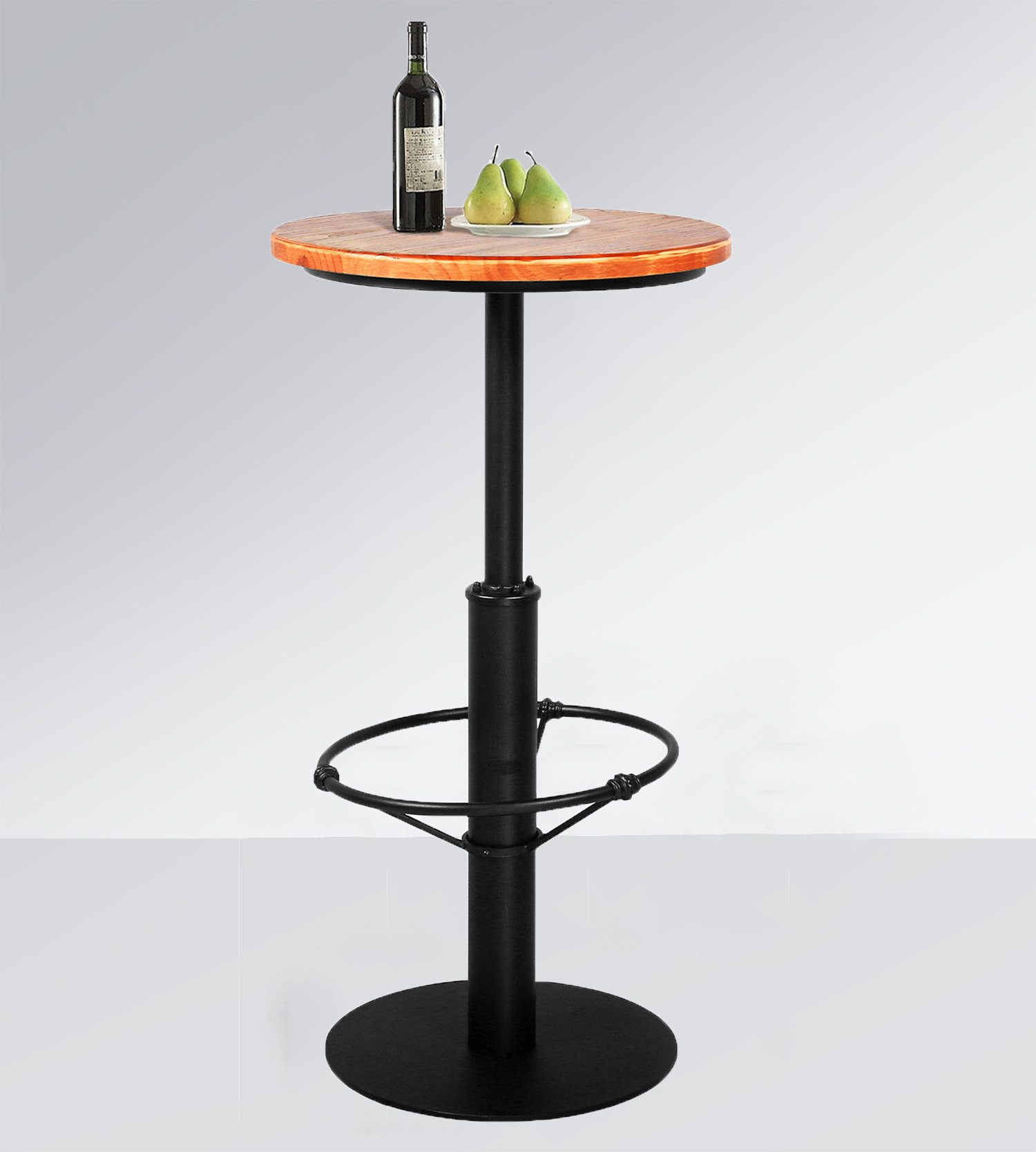 Williston Forge Aria-Dee Bar Height 19.69" Pedestal Dining Table | Wayfair