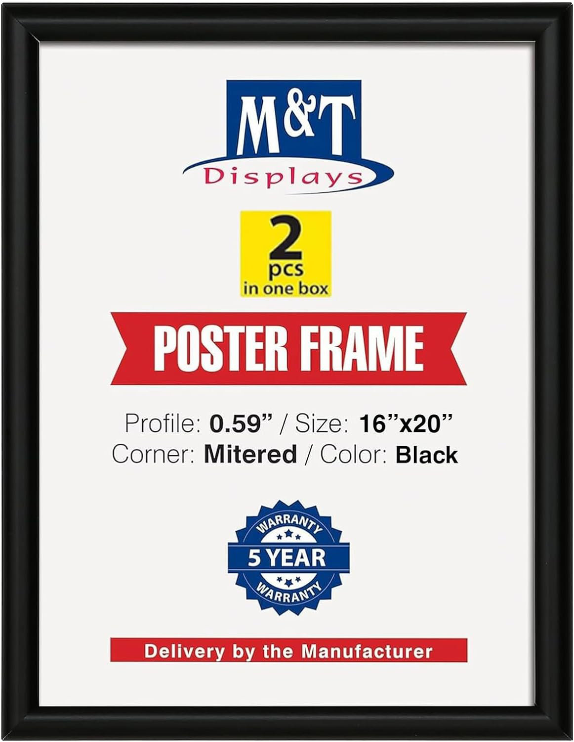 MT Displays Aluminum Photo Snap Poster | Wayfair