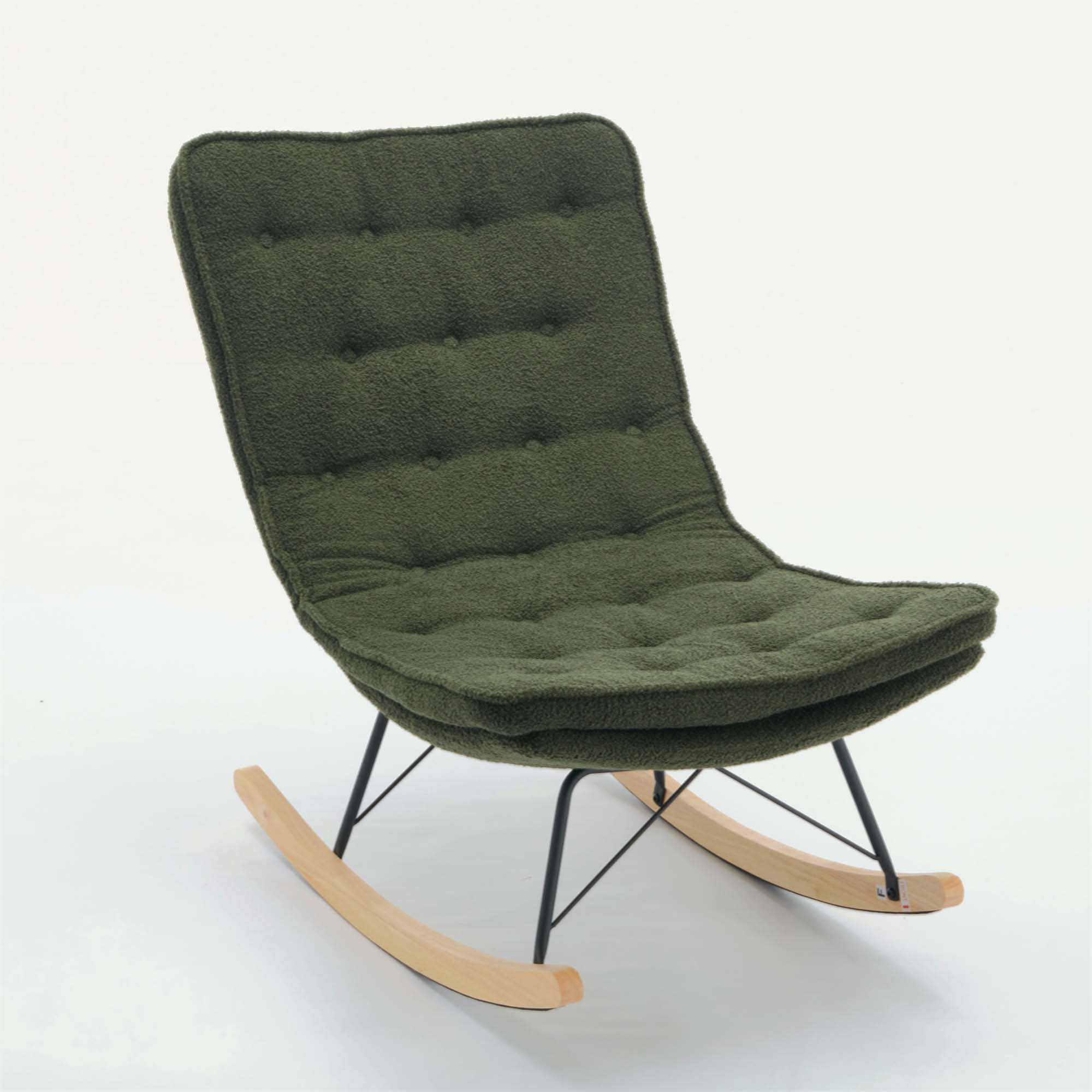 George Oliver Tysheika Lazy Rocking Chair, Comfortable Lounge Chair ...