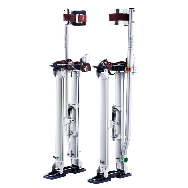 Wrought Studio™ Jaliah Drywall Stilts Aluminum Tool Stilts 24''-40 ...
