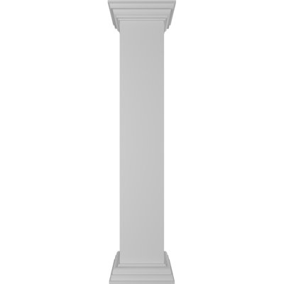 PCI Enterprises Plain Newel Post with Peaked Capital & Base Trim ...