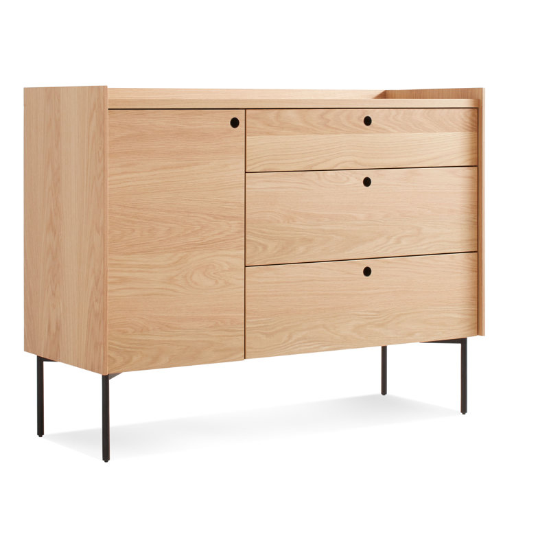 Blu Dot Peek 1 Door/3 Drawer Sideboard | Wayfair