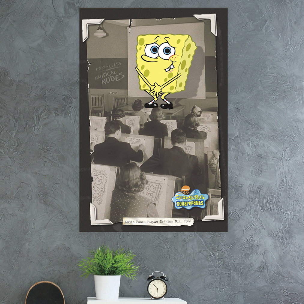 Trends International Spongebob - Class Paper Print | Wayfair