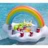 Priyet Rainbow Cloud Pool Inflatable Cooler, Drink Floating ...