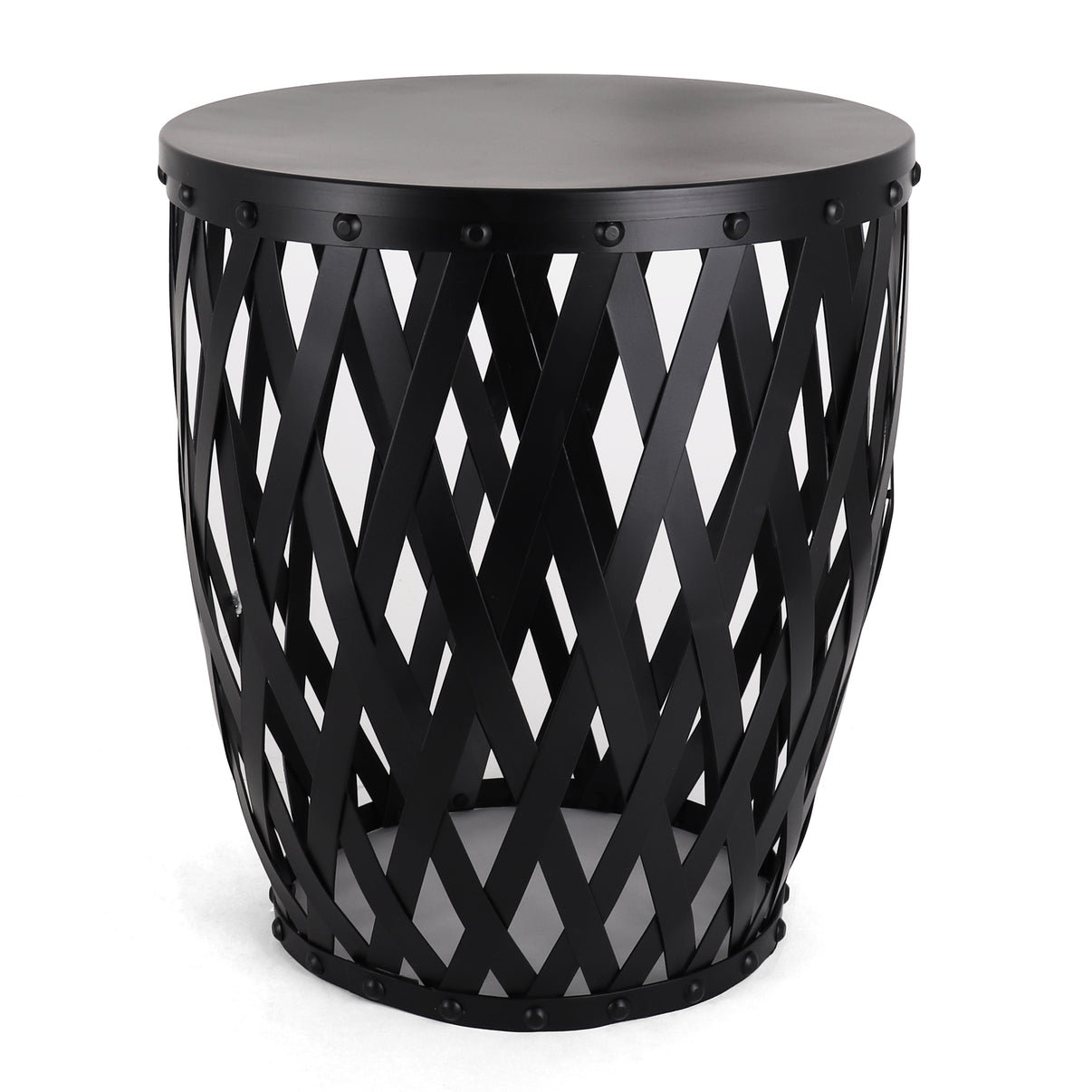 Latitude Run® Mosalena Metal Accent Stool | Wayfair