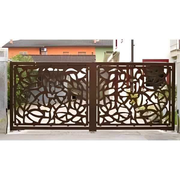 TAIMCO Brown Metal Gate - Wayfair Canada