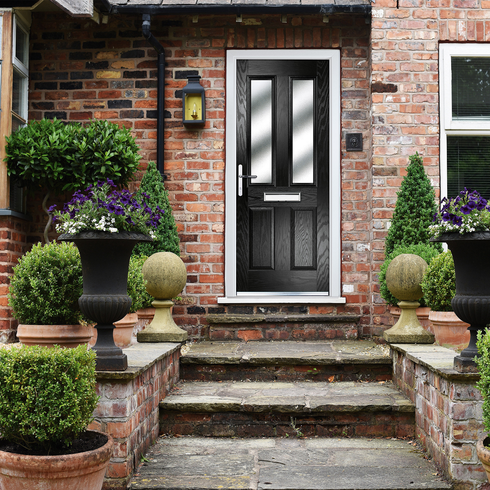 Crystal Direct Ready to Install Composite Prehung Front Door | Wayfair ...