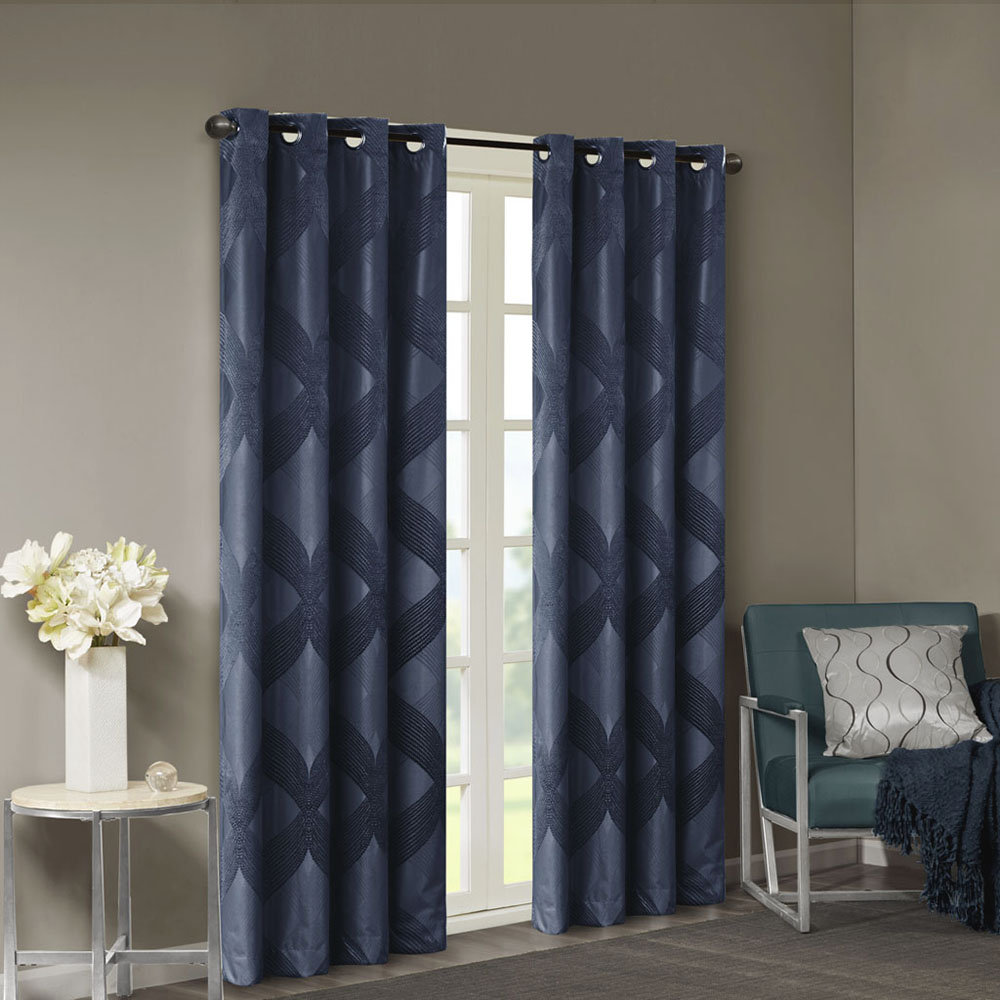 Latitude Run® Samsula Polyester Single Curtain Panel Panel | Wayfair