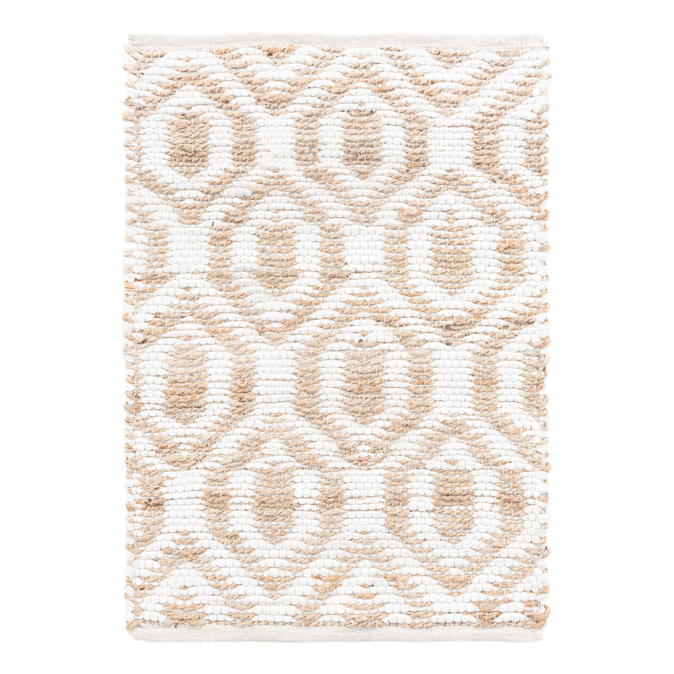 Dakota Fields Medway Geometric Handmade Flatweave Jute/Sisal/Cotton ...
