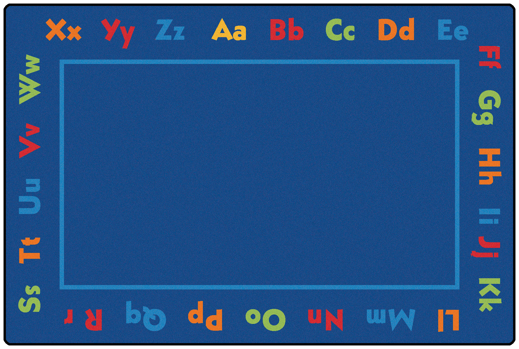 Carpets for Kids Alphabet Value KID$Value Plus Tufted Blue Classroom ...