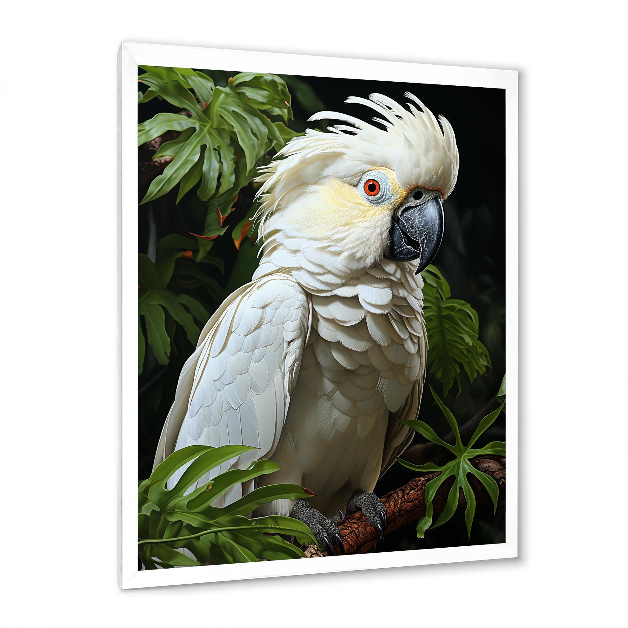Bay Isle Home™ Cockatoos Tropical Haven - Parrot Canvas Prints ...