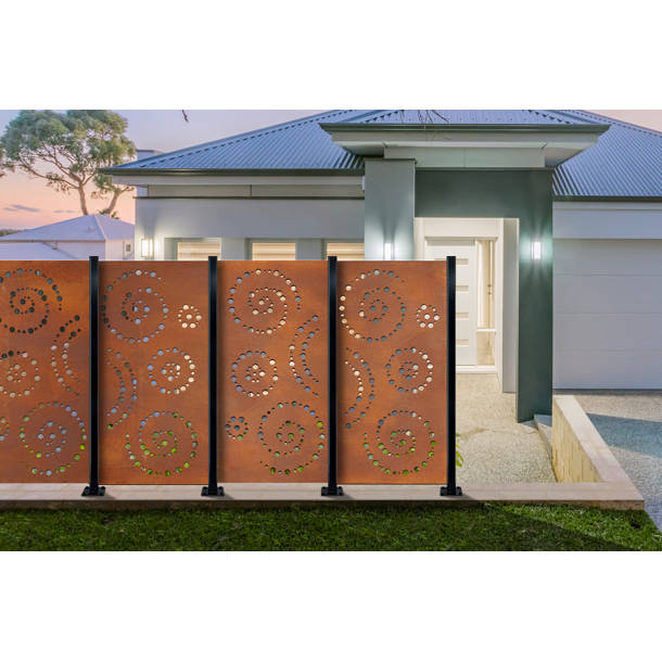 OUTDECO 48'' H x 24'' W Brown Composite Fencing & Reviews - Wayfair Canada