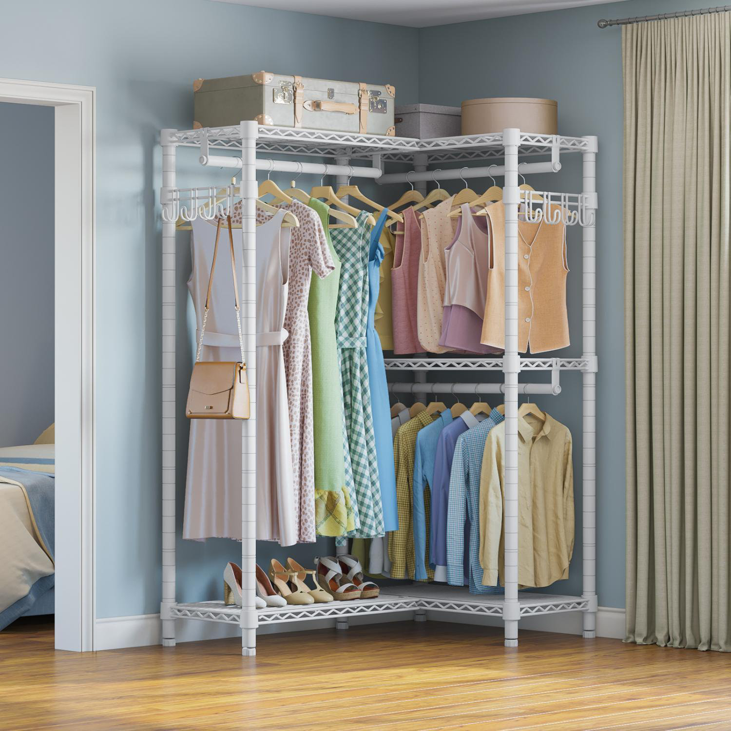VIPEK 56.7" W Garment Rack & Reviews | Wayfair