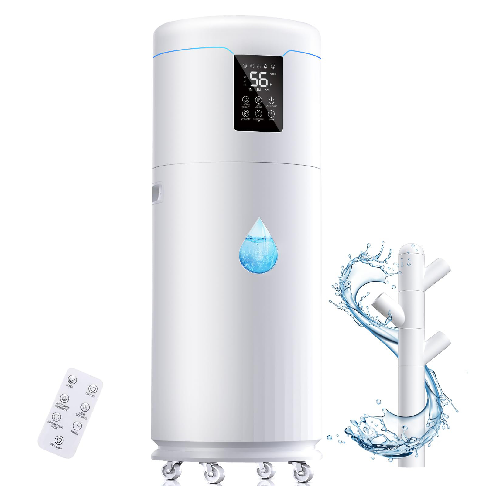 BEACHWATER POOL & SPA, LLC 17L/4.5Gal Ultra Large Humidifiers For ...