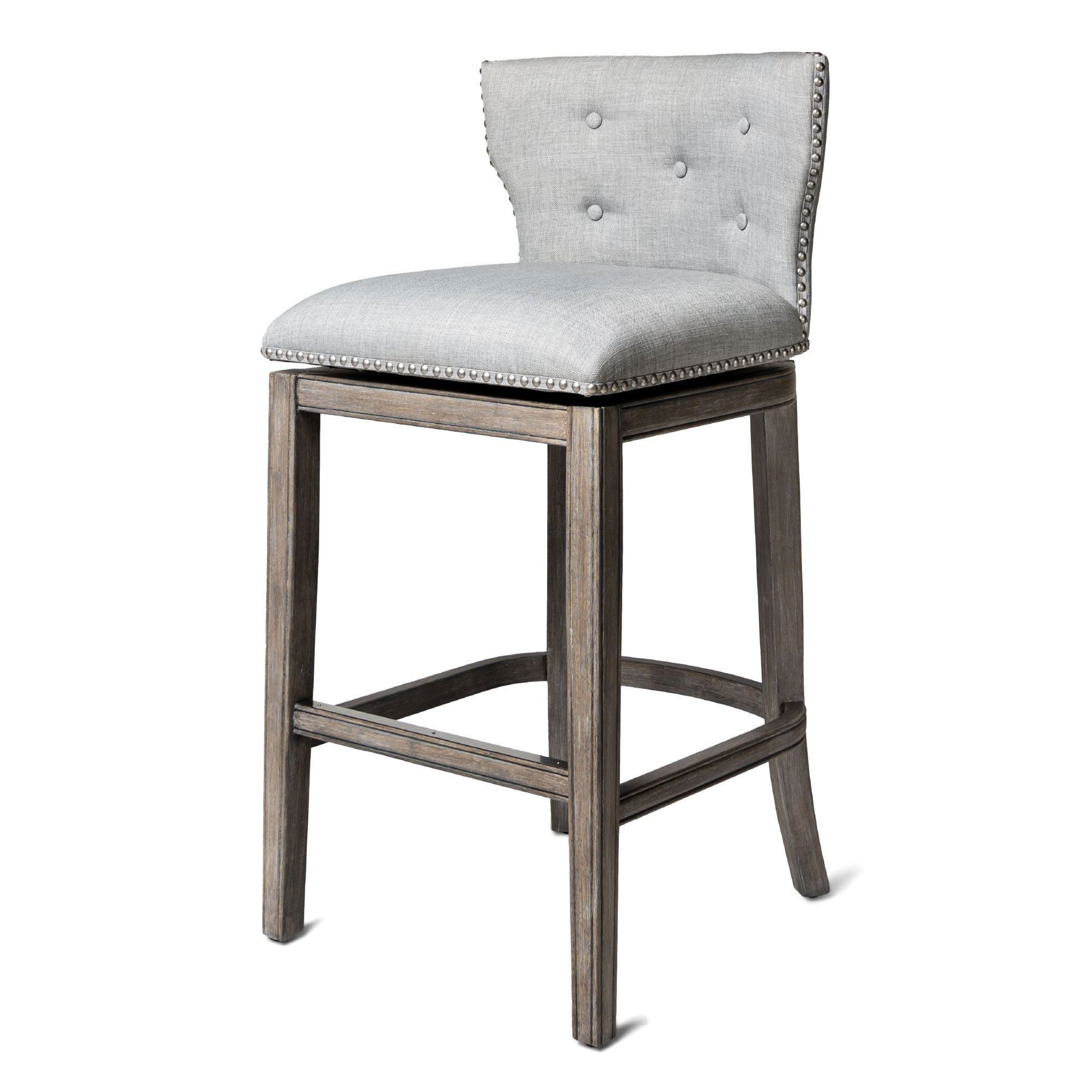 Maven Lane Hugo Counter Stool with Fabric Upholstery & Reviews ...