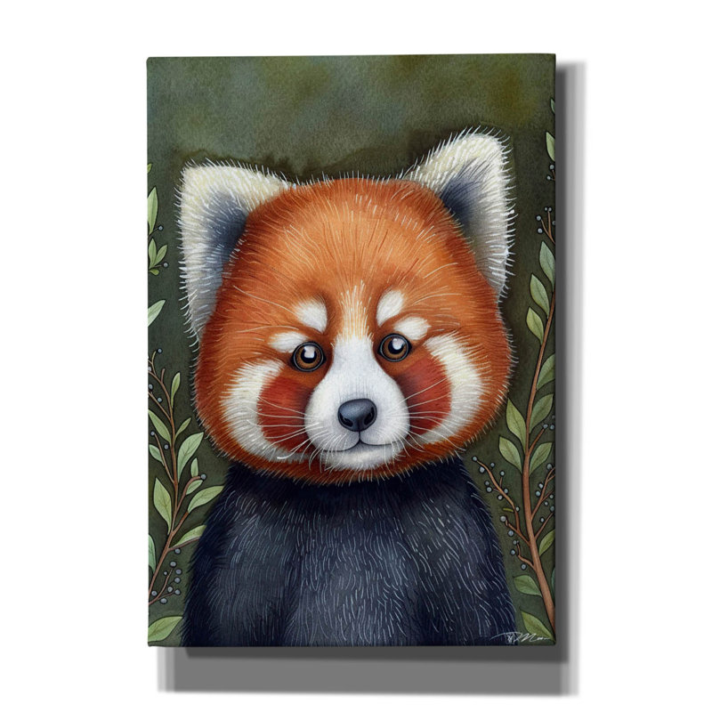 red panda graffiti