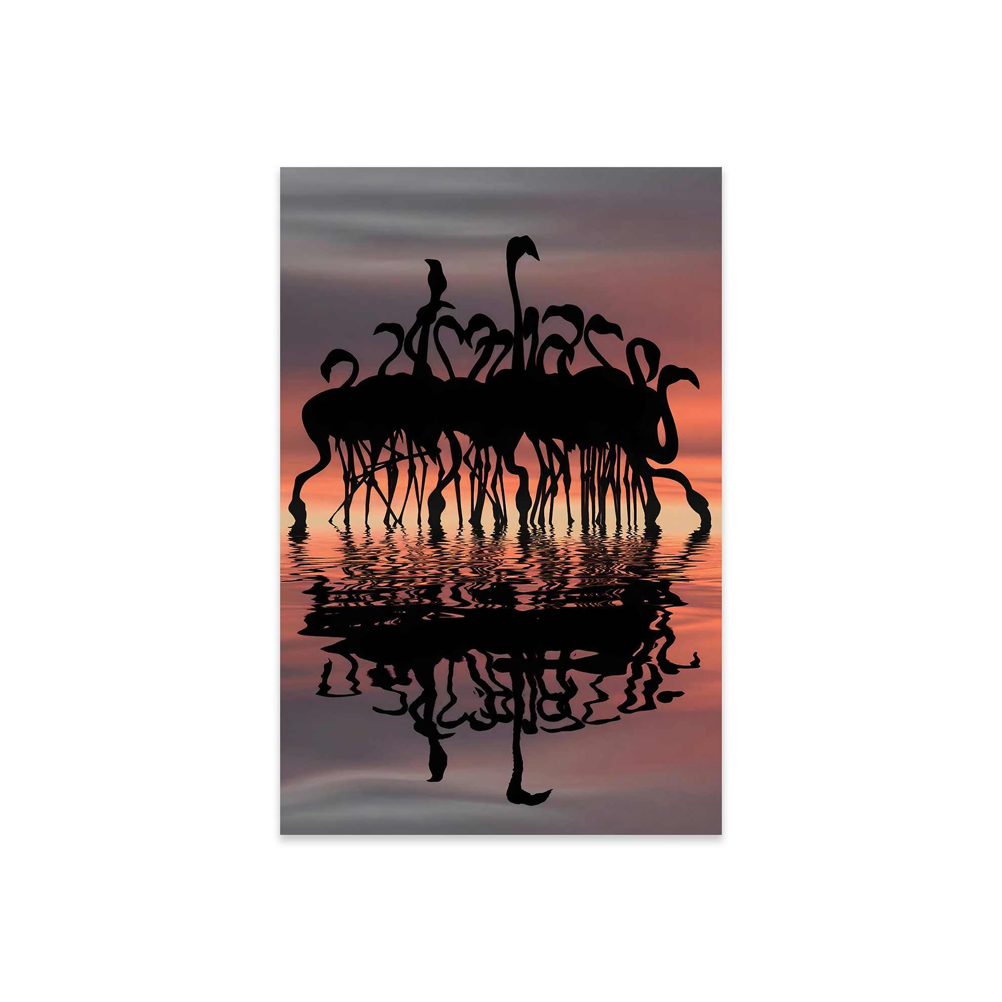 Ebern Designs Flamingo On Plastic/Acrylic by Abdullah Evindar | Wayfair
