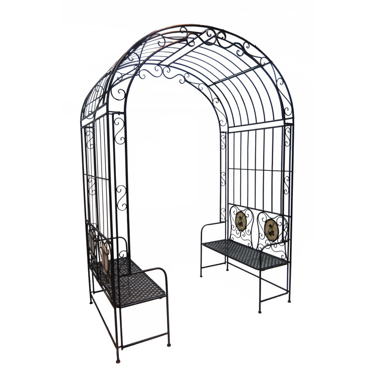 LG Outdoor Steel Arbour | Wayfair.co.uk