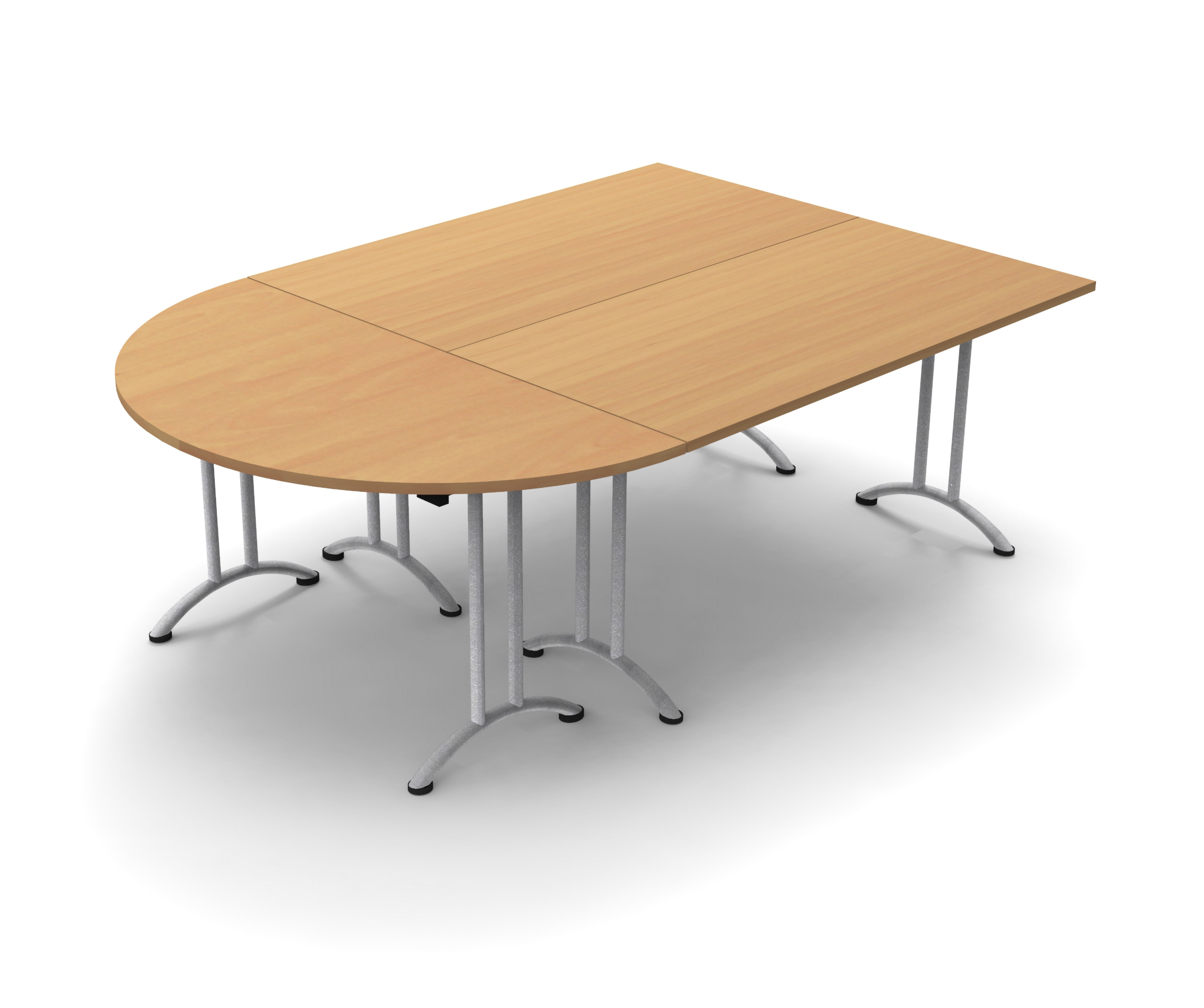 Inbox Zero 5 Person Conference Meeting Tables Complete 3 Tables Set ...