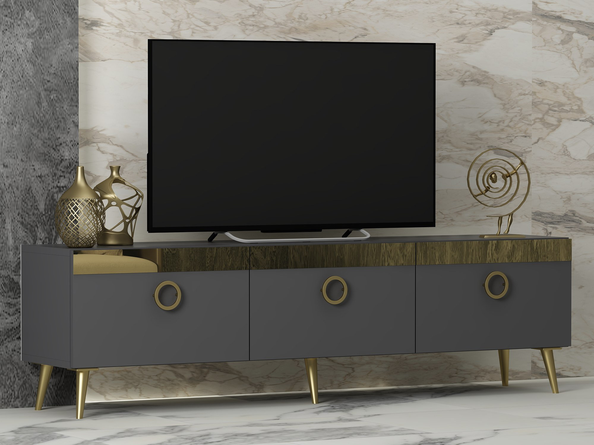 George Oliver Duggan TV Stand - Wayfair Canada