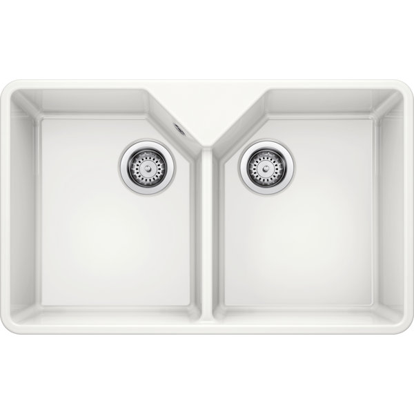 Blanco Villae Double Bowl Inset Kitchen Sink | Wayfair.co.uk
