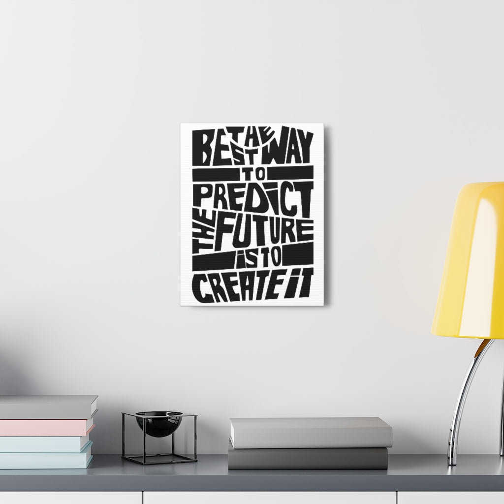 Trinx Inspirational Wall Art Create The Future Motivation Wall Decor ...