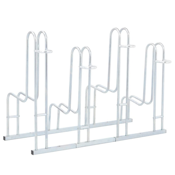 Arlmont & Co. Souhail Galvanized Steel Bike Rack | Wayfair