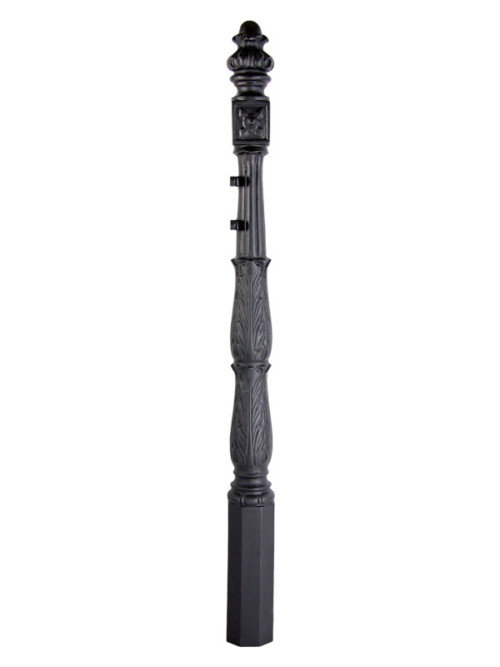 Imperial Mailbox Systems 59.25'' H Attic Round Decorative Post | Wayfair