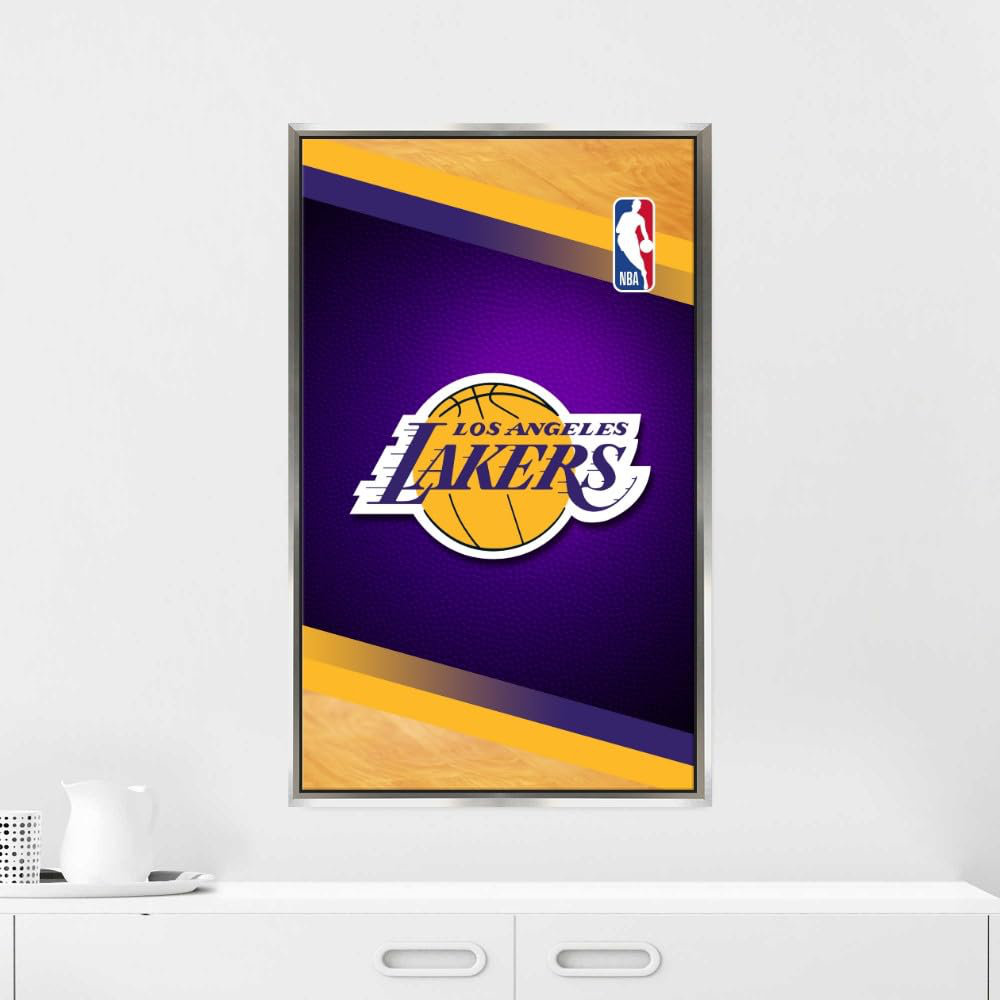 NBA Los Angeles Lakers NBA Canvas Wall Art – Officially Licensed ...