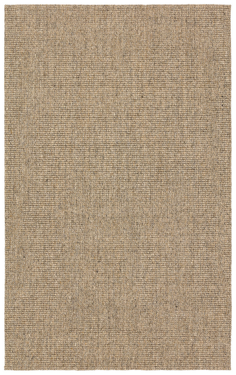 Bayou Breeze Handwoven Sisal Solid Tan Area Rug | Wayfair