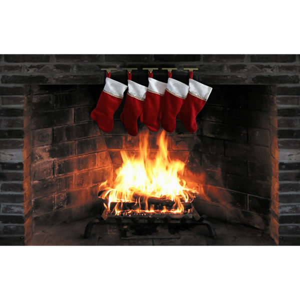 Wet Paint Printing Sp12127 X-mas Fireplace - Wayfair Canada