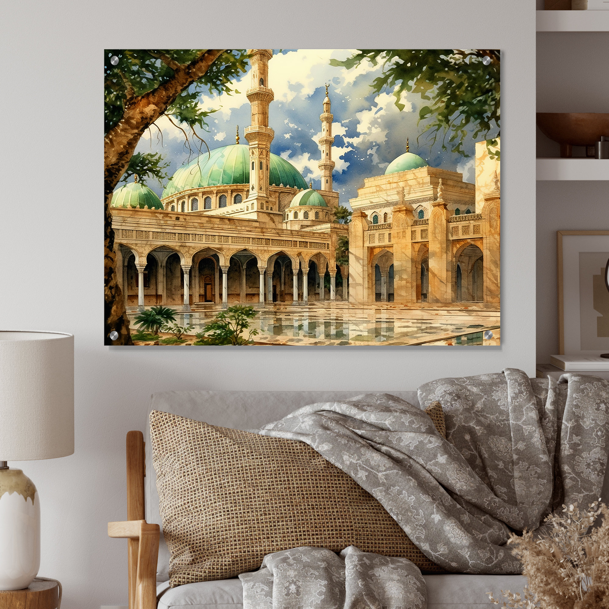 Astoria Grand The Prophets Mosque Religious I - Islam Acrylic Wall Art ...
