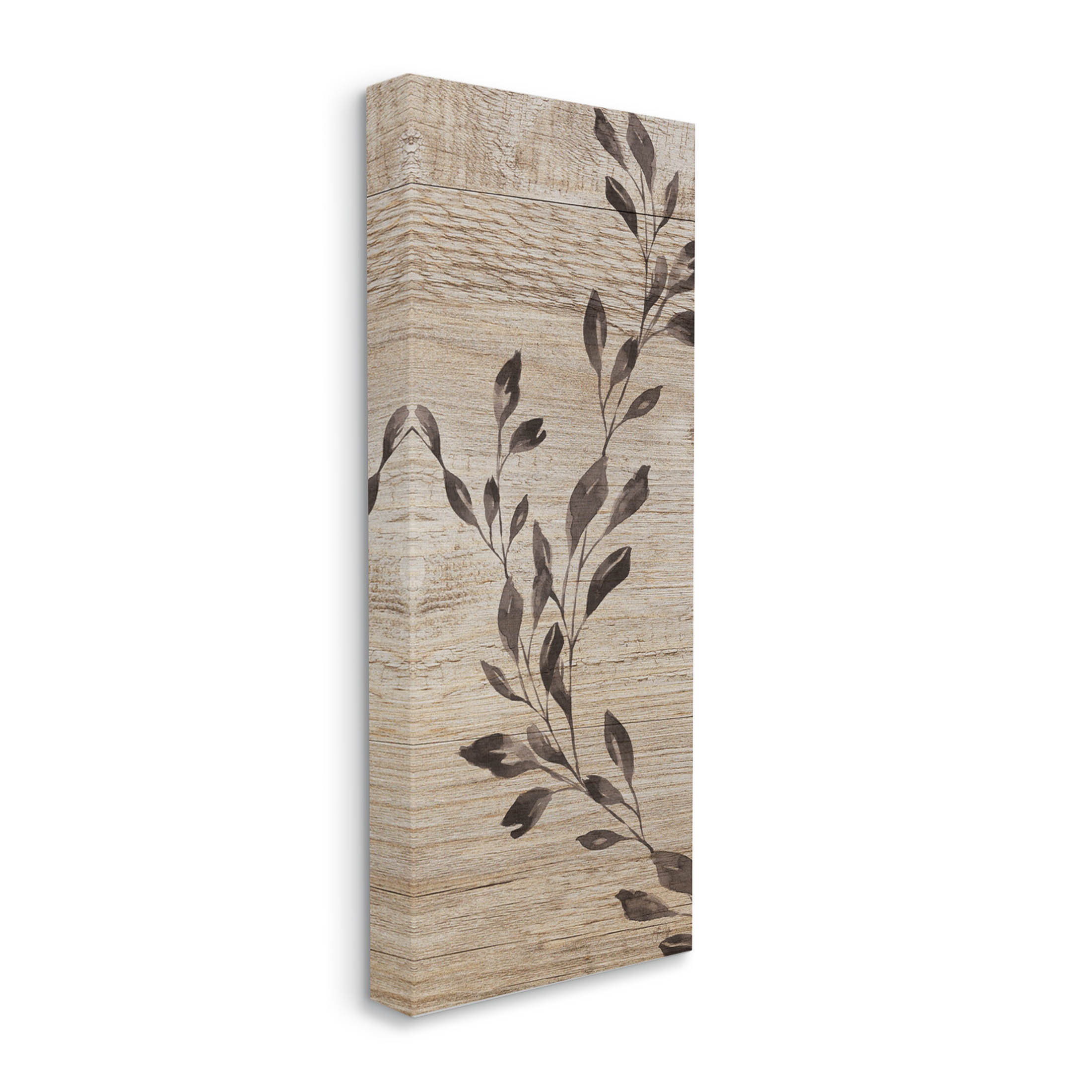 Stupell Industries Herb Sprig Botanical Plant Canvas Wall Art By Yass ...