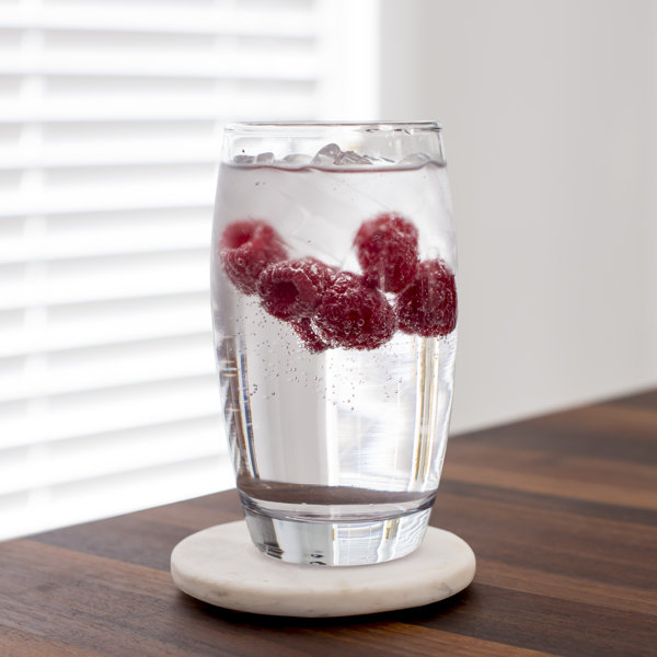 Anchor Hocking 6 - Piece 16oz. Glass Drinking Glass Glassware Set ...