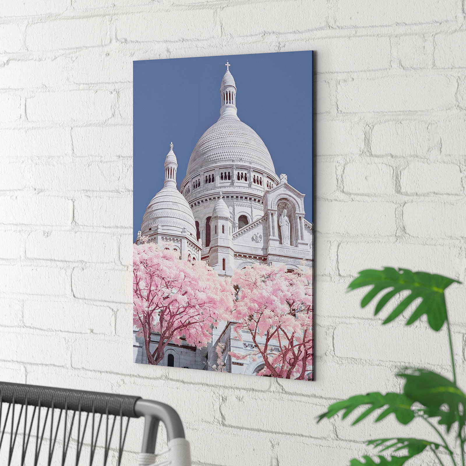 Wade Logan® Sacre Coeur Infrared by David Clapp - No Frame Print | Wayfair