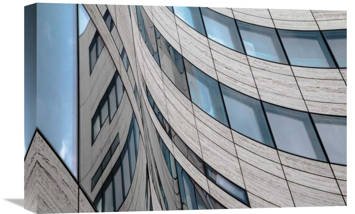 Global Gallery 'Ka Windows' by Gilbert Claes Graphic Art on Wrapped ...