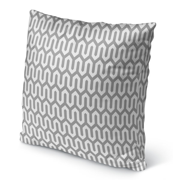 KAVKA DESIGNS Cotton Indoor / Outdoor Geometric Pillow | Wayfair