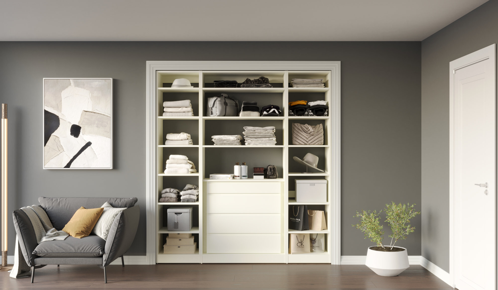 Closets & Co. 76'' Closet System - Wayfair Canada