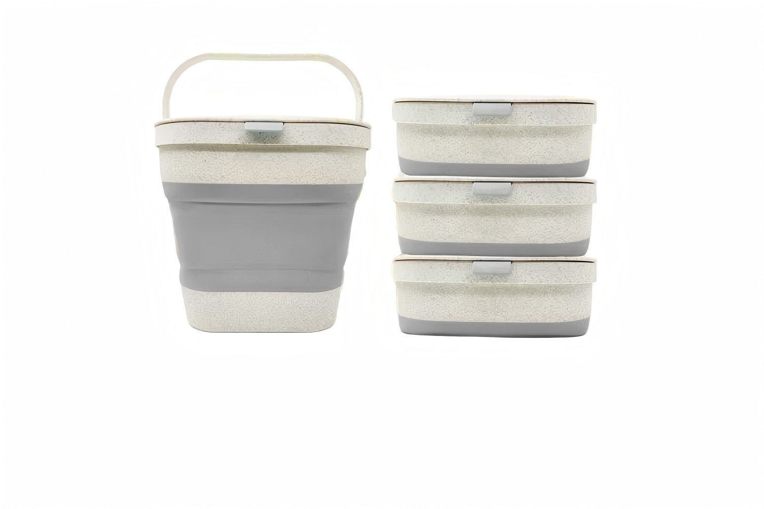 YIXIAOSHANGMAO Collapsible Compost Bin Kitchen Countertop Storage Bin ...