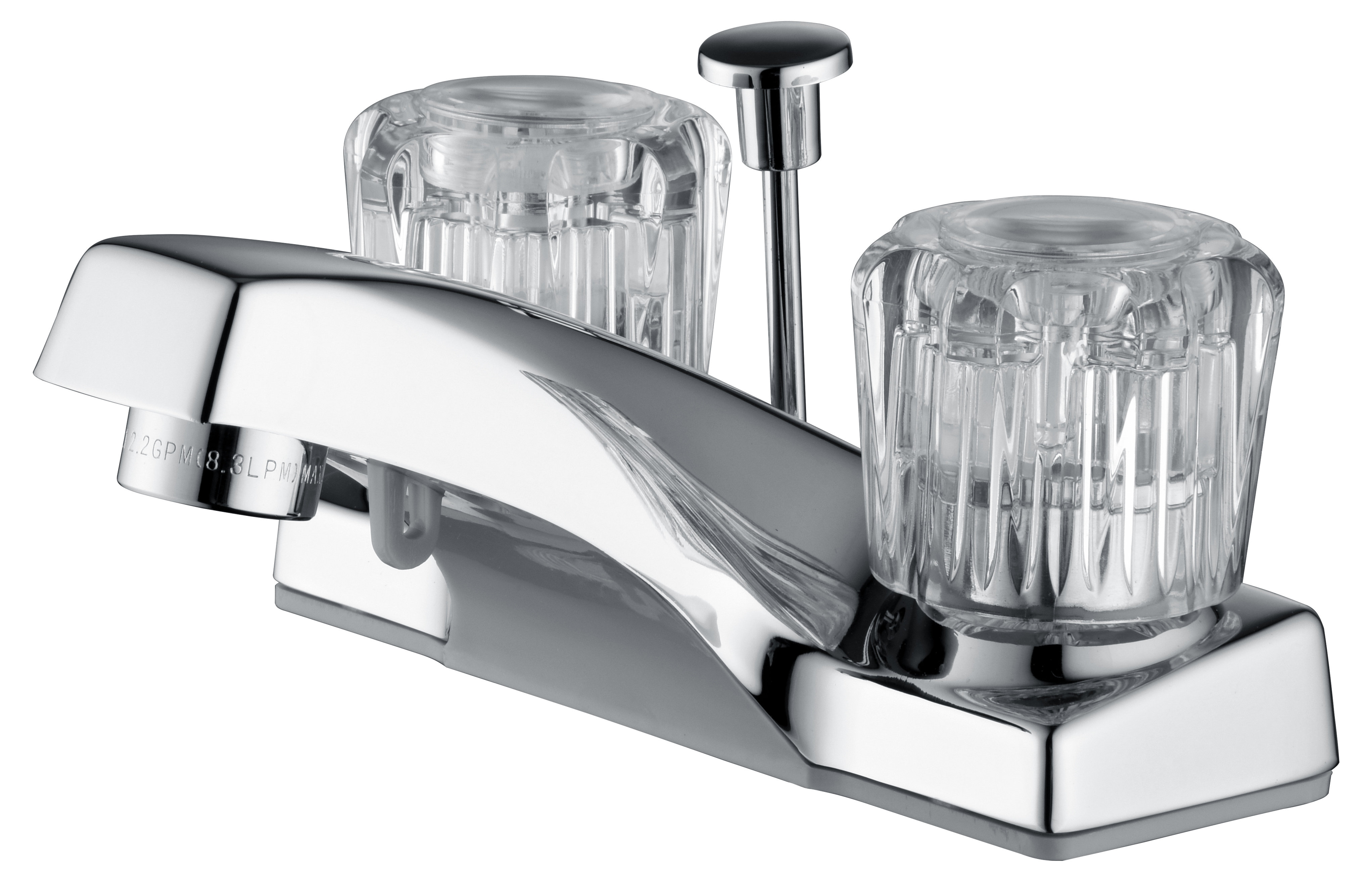 Ultra Faucets Prime Classic Centerset Faucet Bathroom Faucet with Drain ...