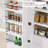 Latitude Run® 72" Tall Arched Kitchen Pantry Cabinet with 8 Door ...