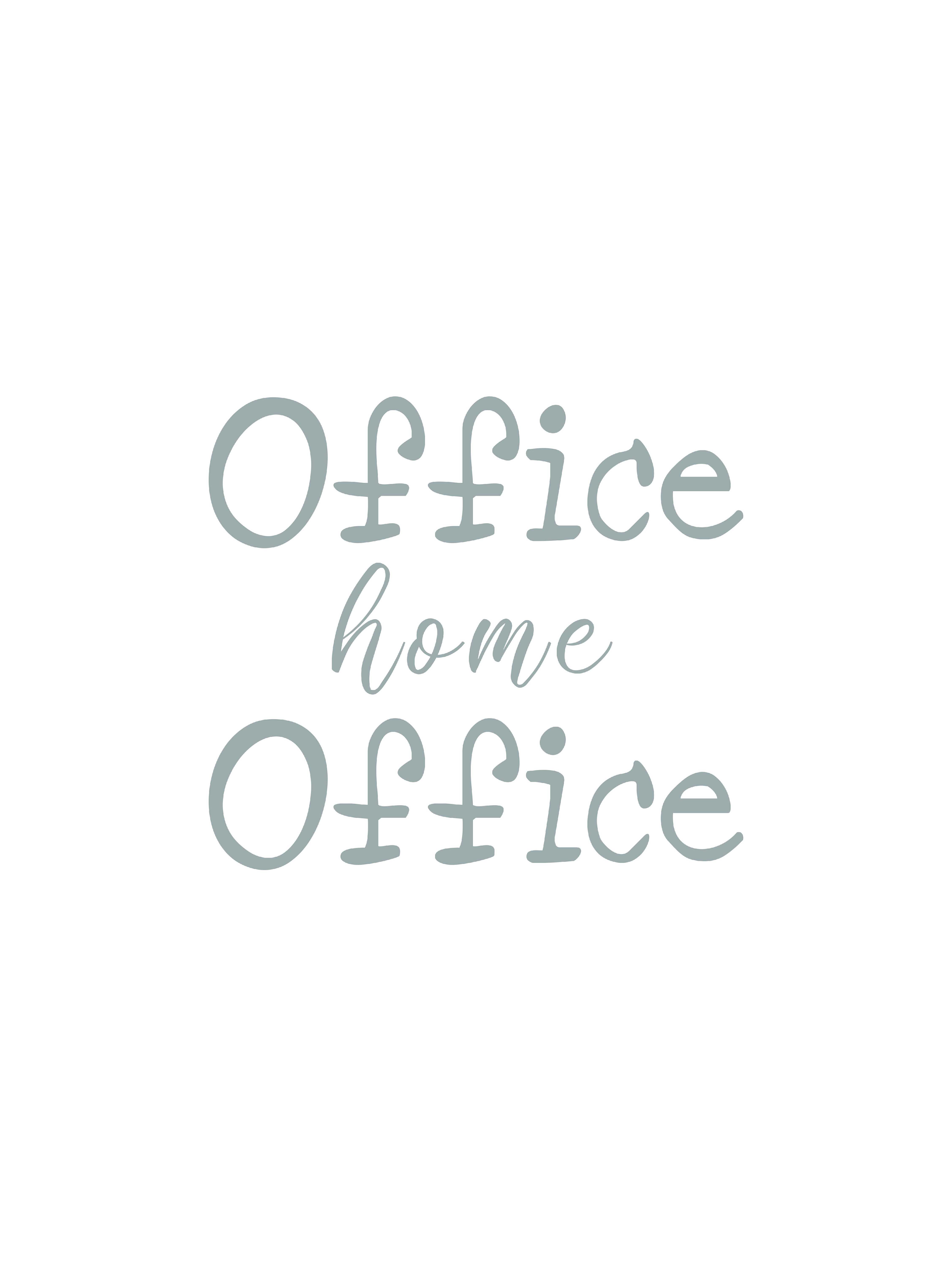 Trinx Office Home Office by Lauren Rader - Wrapped Canvas Print | Wayfair