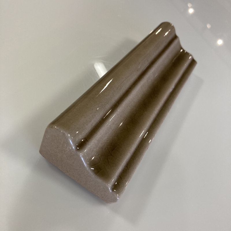 Medici & Co. Palermo 6'' L x 2'' W Porcelain Chair Rail Tile Trim | Wayfair