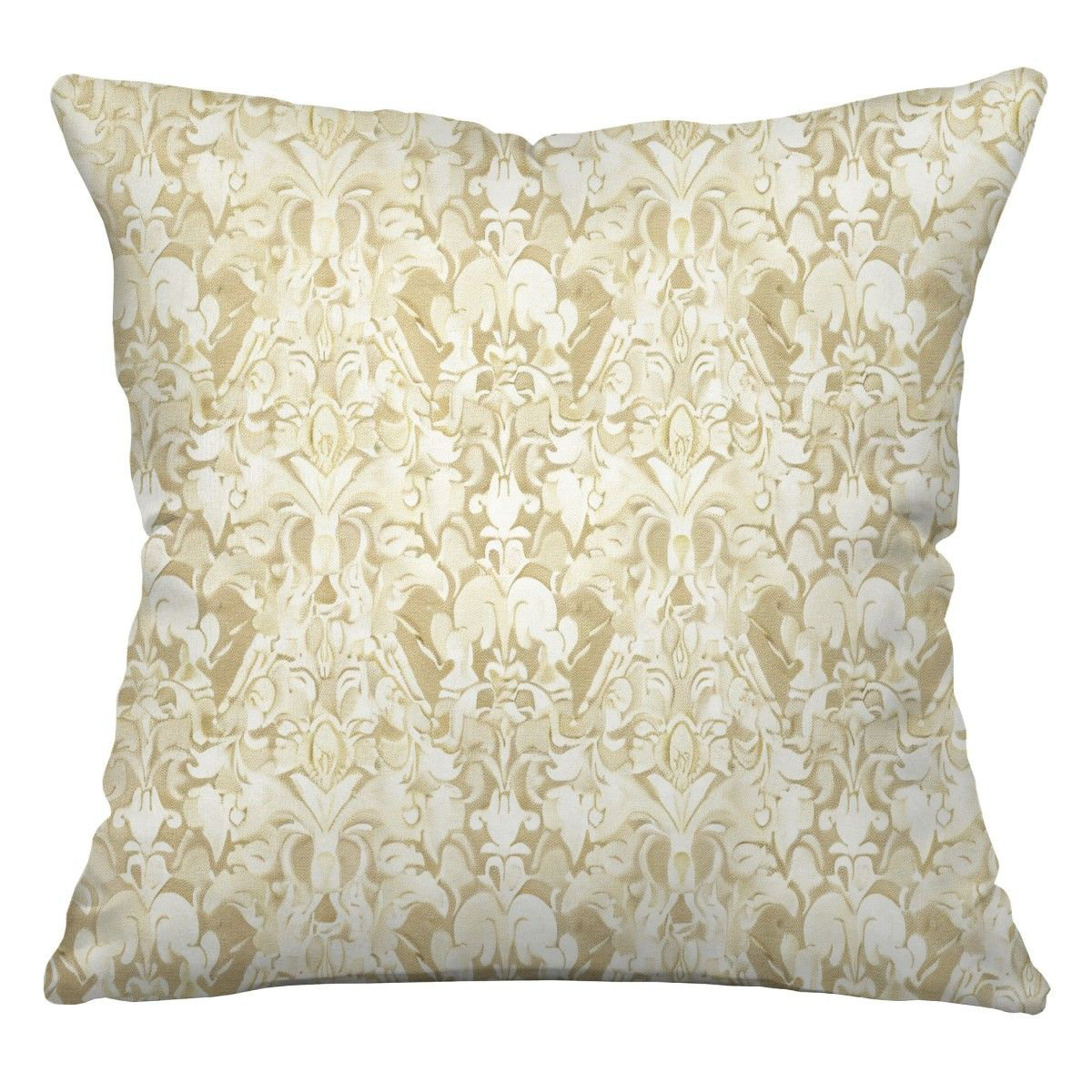 VisionDecor Classic Pattern Throw Pillow, Abstract Cotton Twill Pillows ...
