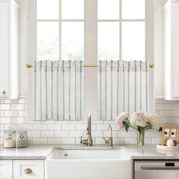 Window Valances, Café & Kitchen Curtains | Wayfair