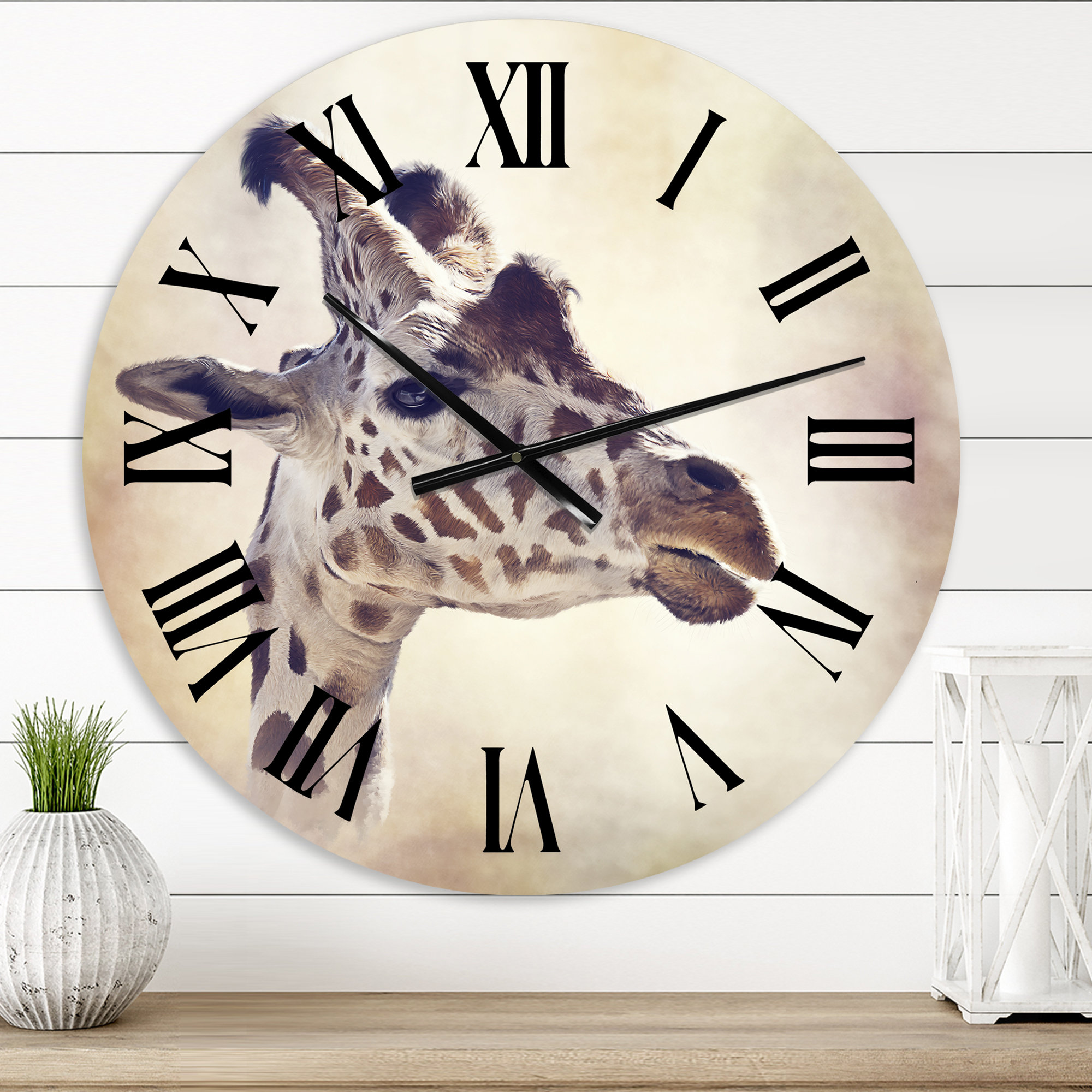 giraffe clocks