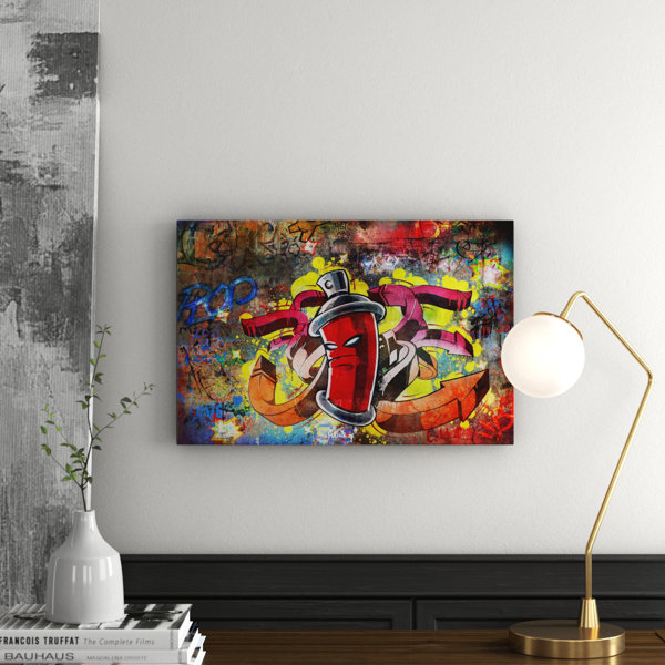Bless international Graffiti Master - Wrapped Canvas Print | Wayfair