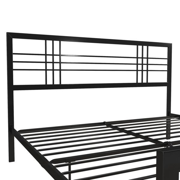Zipcode Design™ Flovilla Metal Open-Frame Bed & Reviews | Wayfair