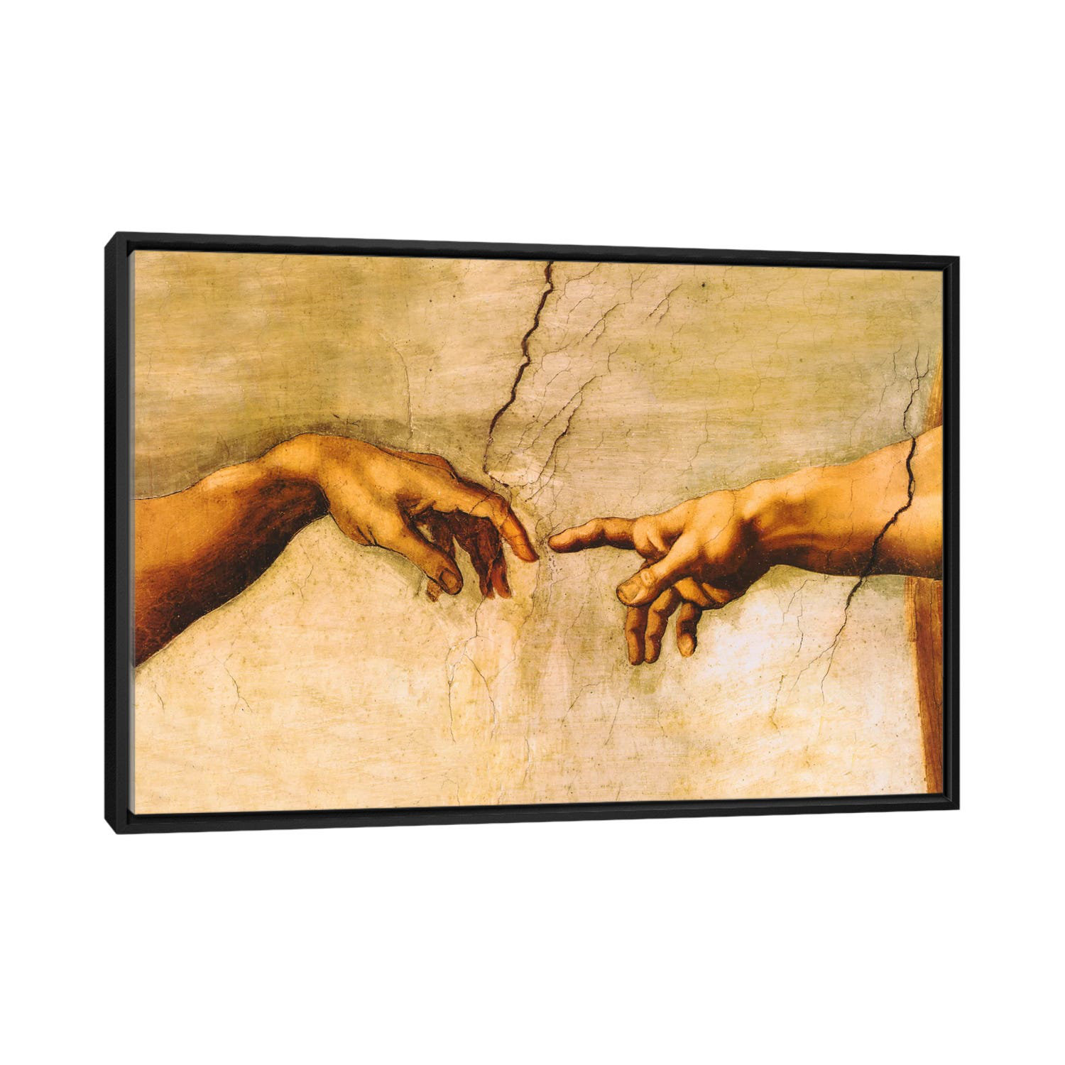 Vault W Artwork Di Lodovico Buonarroti Simoni The Creation of Adam by ...