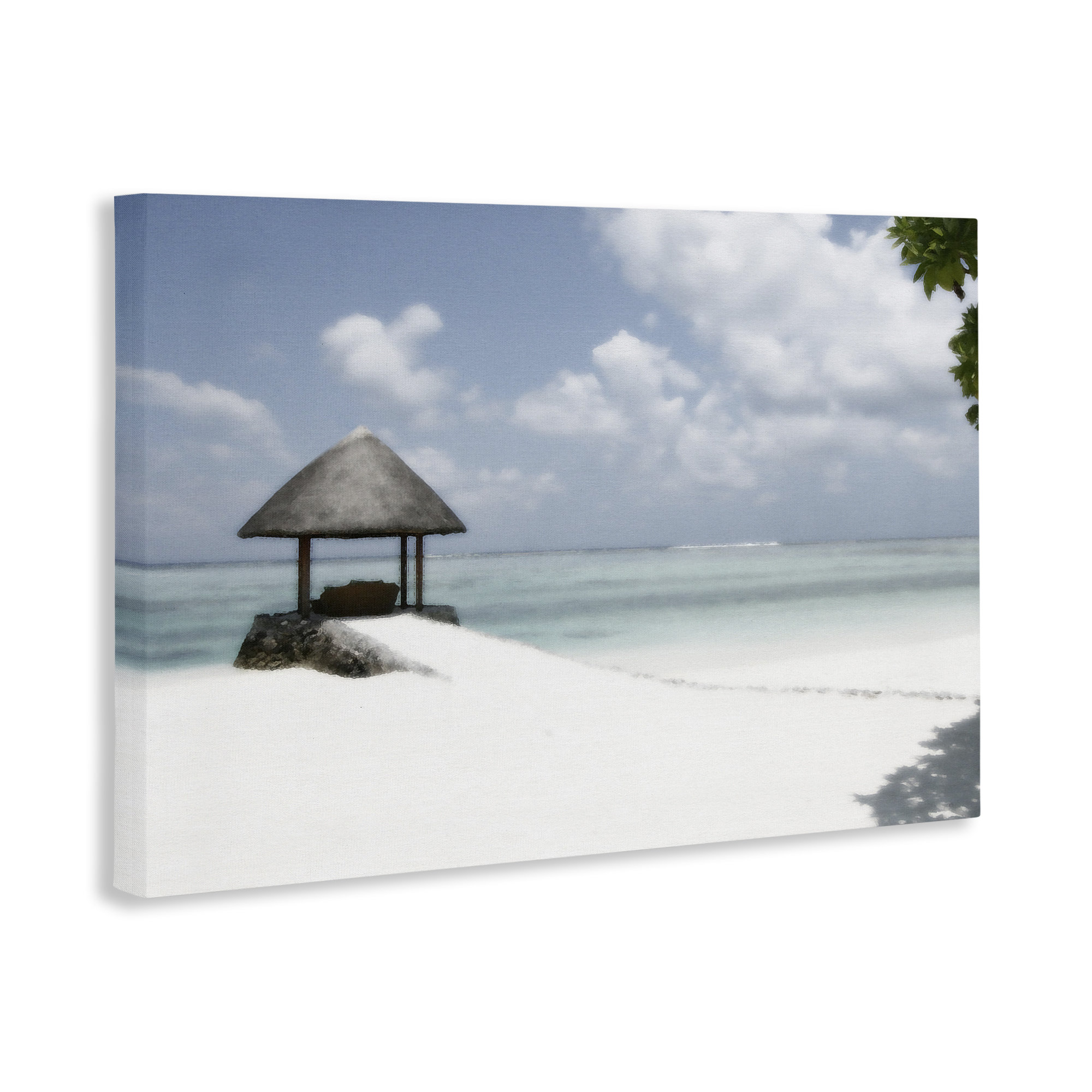Rosecliff Heights Quiet Place Beach Coast Canvas, design by Noah Bay ...